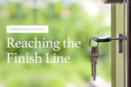 Homebuilding Marketing Insights: Reaching the Finish Line
